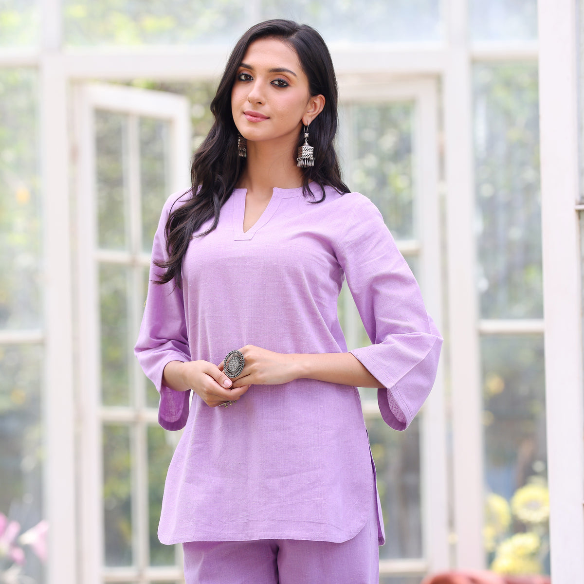 Iha lavender co-ord set – Kameez.co
